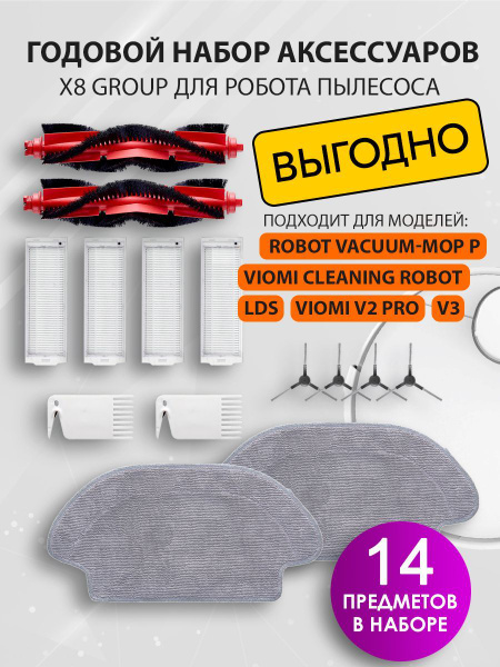 Вопросы и ответы о Набор аксессуаров для робот пылесоса Robot Vacuum ...