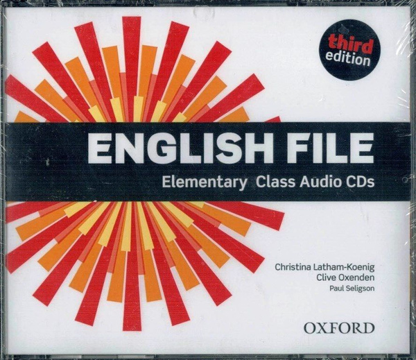 English File Elementary (Third Edition) Class Audio CDs Аудио диск ...