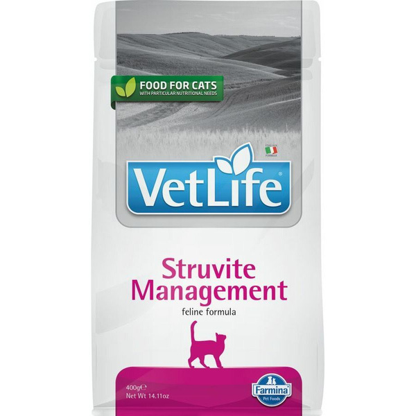 Сухой корм Farmina Vet Life Struvite Management с курицей для кошек 400 ...