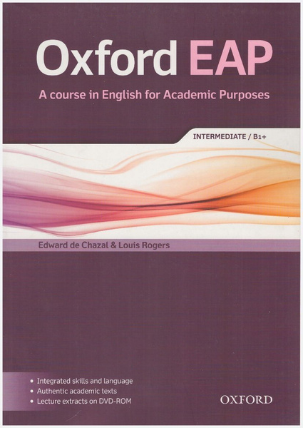 Oxford EAP B1+ Student Book and DVD-ROM / Учебник - купить с доставкой ...