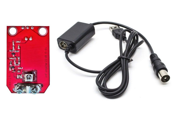 Комплект Плата для антенны усилитель SWA-23-5 (усиление - 23дБ, питание ...