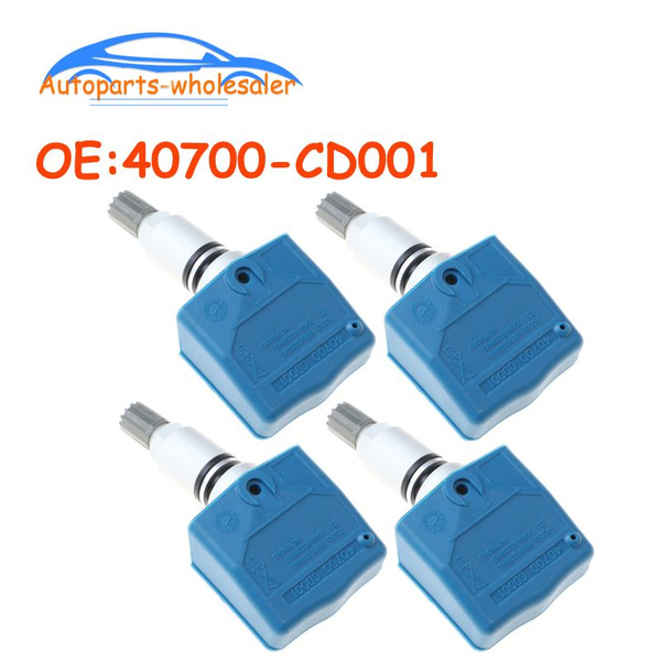 4 шт. Автомобиль 40700-CD001 TPMS Датчик давления в шинах для Nissan ...