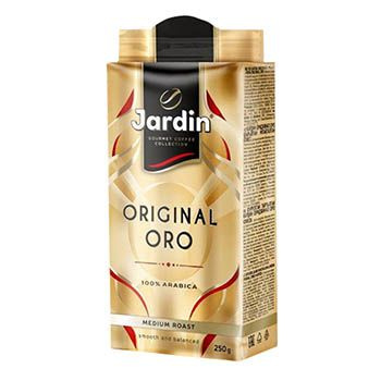 Кофе молотый Jardin Original Oro жареный 250г, Россия - купить с ...
