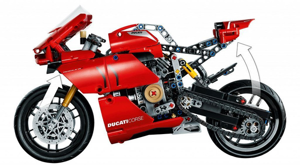 Конструктор LEGO Technic 42107: Ducati Panigale V4 R (Мотоцикл Дукати ...