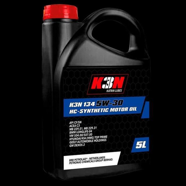 Масло моторное K3N 5W-30 НС-синтетическое - купить в интернет-магазине ...