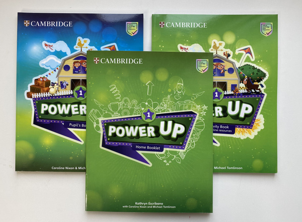 Power Up 1, Pupil's Book, Activity Book, Home Booklet + CD ( учебник ...