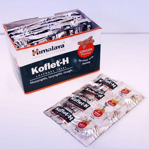 Леденцы Кофлет-Х Имбирь Хималая 30 шт. (Koflet-H Ginger Himalaya ...