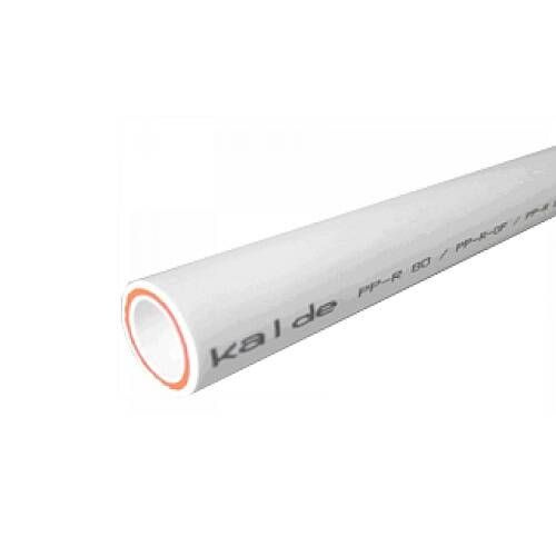 Труба полипропиленовая армированная стекловолокном KALDE - 20x3.4 (PN25, Tmax 70C, штанга 4м ...