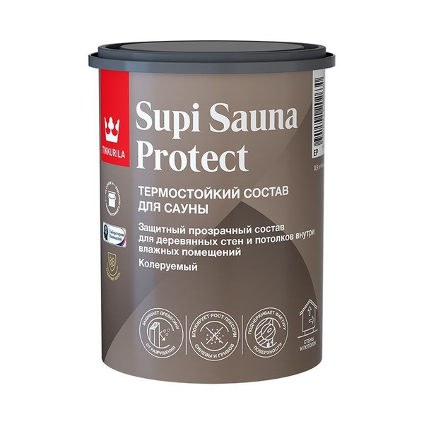 Состав для сауны Tikkurila Supi Sauna Protect 0,9 л - купить по ...