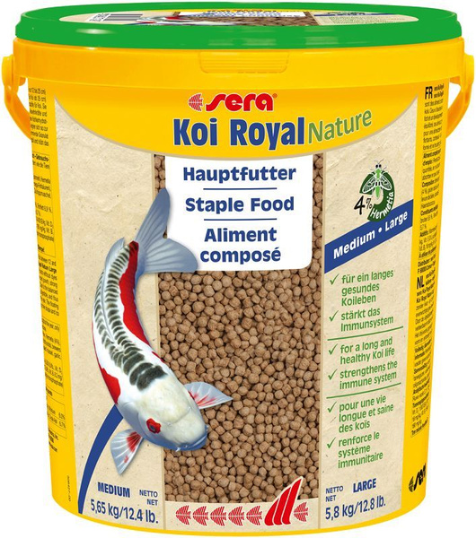 Корм сухой для прудовых рыб Sera KOI ROYAL ST large 21л - купить с ...