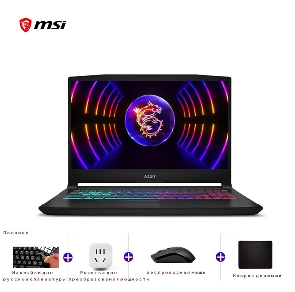 Игровой ноутбук MSI Magic Shadow 15., черный купить по низкой цене ...
