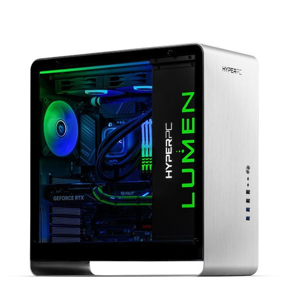 Купить компьютер HYPERPC LUMEN PLUS_Серебристый металлик, по низкой цене: отзывы, фото ...