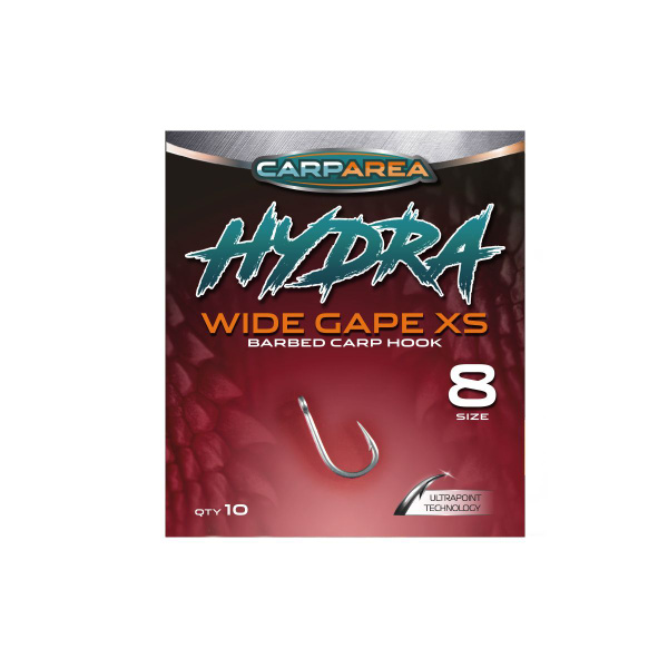 Крючки карповые CARPAREA HYDRA Wade Gape XS №8 - купить с доставкой по ...