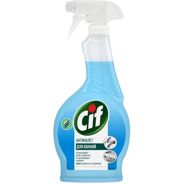 Cif Чистящее средство для ванны, Антиналет, курок, 500 мл/ - купить с ...