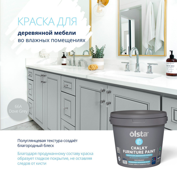 Характеристики Колерованная акриловая водоэмульсионная краска грунтовка ...