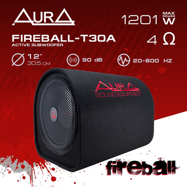 Активный сабвуфер AurA SW-T30A - купить по выгодной цене в интернет ...