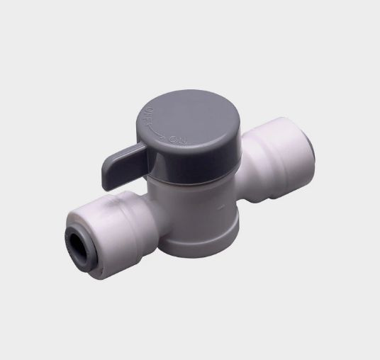 Кран 1шт ITiger для фильтра на трубку 1/4" (фитинг под трубку 1/4 ...