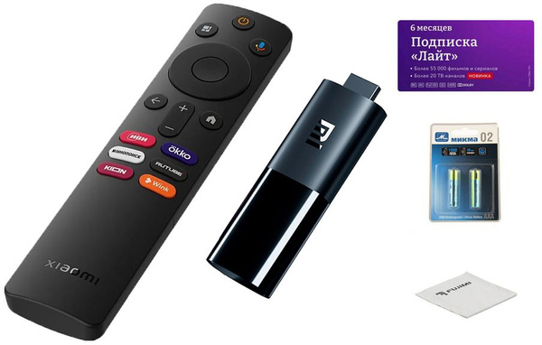 Медиаплеер Xiaomi Mi TV Stick RU PFJ4145RU (+ полный комплект ...