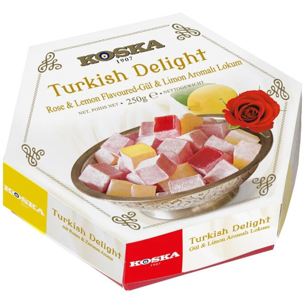 Koska Рахат Лукум Роза и Лимон 250г - купить с доставкой по выгодным ...