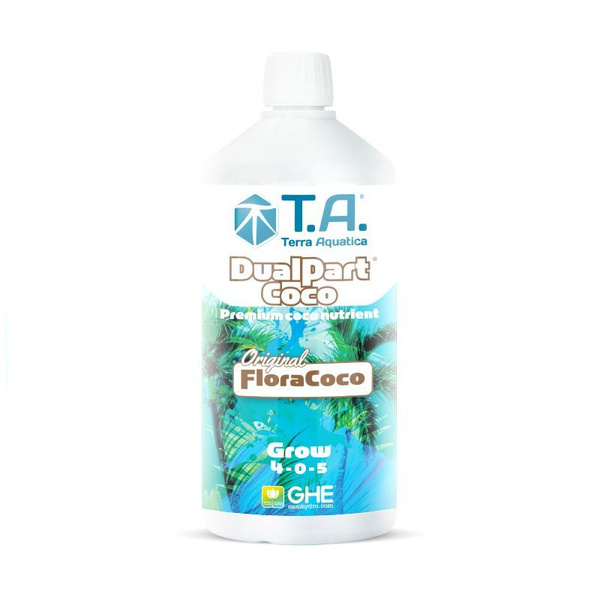 Удобрение, Terra Aquatica DualPart Coco Bloom, 1л, для кокосового ...