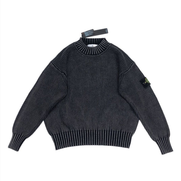 Джемпер Мужской, Женский Stone Island темно-серый Breathable, размер 58 ...