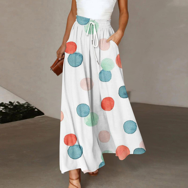 Юбка Женский HXD разноцветный Политекс, размер 48 Макси прямой купить c доставкой на OZON по ...