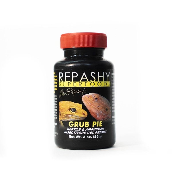 Repashy Grub Pie Reptile, 85 грамм, Репаши пирог с личинками, пищевая ...