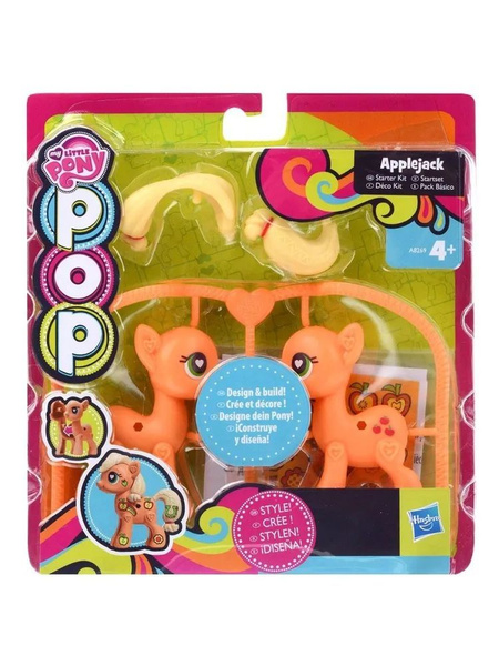 Игровой набор с наклейками "Литл Пони Эпплджек" / "My Little Pony Pop ...