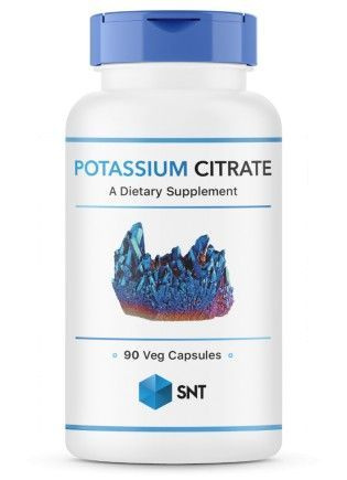 Характеристики SNT Potassium Citrate ПОТАССИУМ ЦИТРАТ 560мг, 90 капсул ...