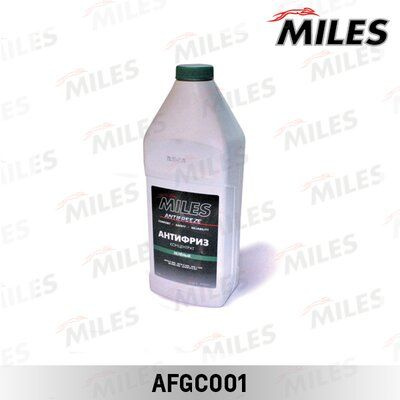 Антифриз MILES AFGR001 G11 готовый 1кг (зеленый) купить по выгодной ...