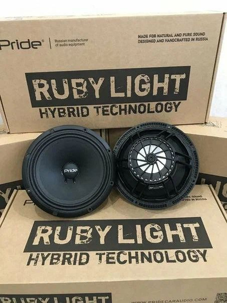 Динамики PRIDE RUBY LIGHT 6,5" - купить по выгодной цене в интернет-магазине OZON (1154016094)