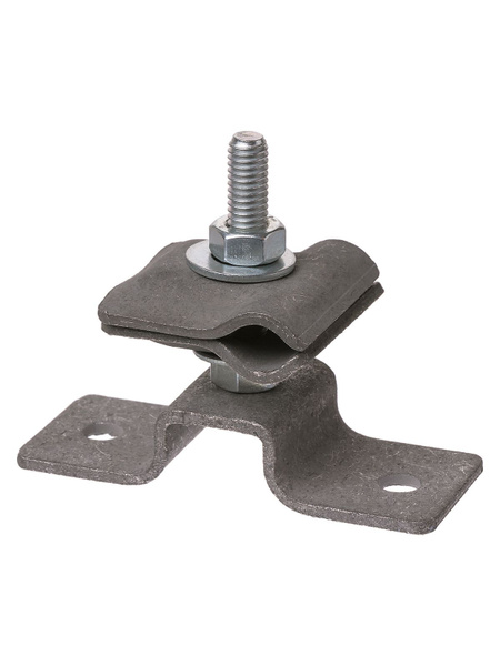 Держатель для гор. и верт. поверхностей, высота 25 мм, для прута 6-10 ...