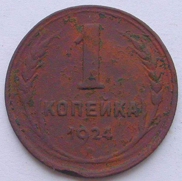1 копейка 1924 года / Монета СССР - купить в интернет-магазине OZON с быстрой доставкой (1164453804)