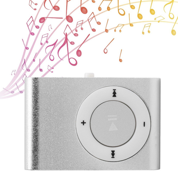 MP3-плеер Портативный мини-MP3-плеер walkman с зажимом, без диска ...
