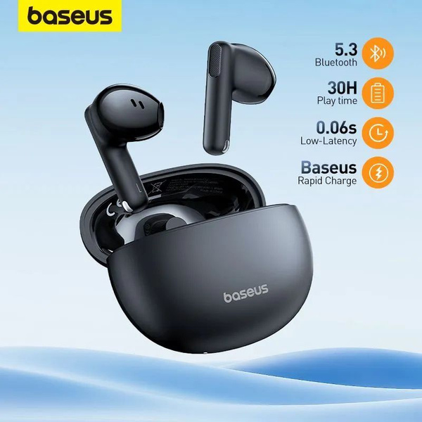 Наушники Вкладыши Baseus Беспроводные Bowie E12 - купить по доступным ...