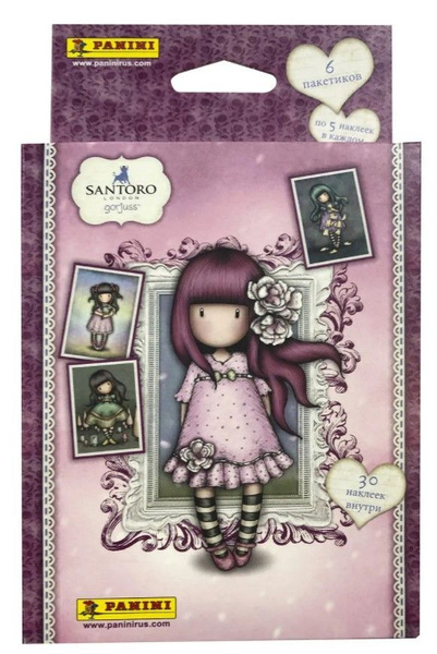 Наклейки Блистер Panini "Gorjuss 3", 1 шт х 6 пакетиков - купить с ...