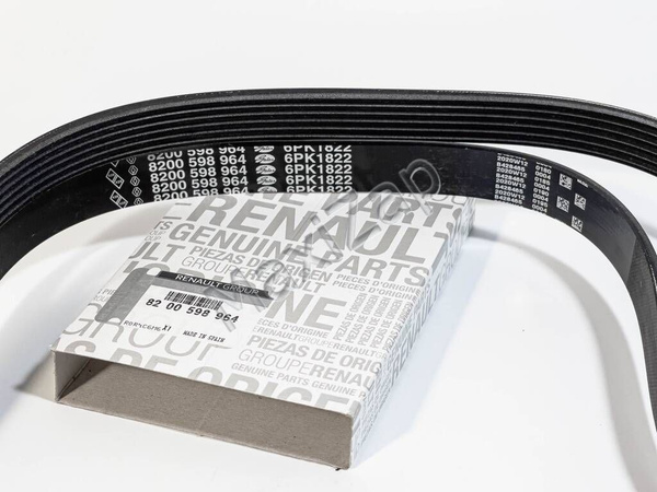 Ремень генератора Рено логан ларгус 8200598964 - арт. 8200598964 - Renault арт. 8200598964 ...