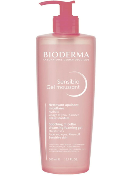 Биодерма Sensibio Очищающий гель для лица 500 мл - купить с доставкой ...