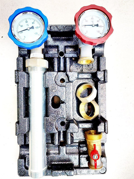 Насосная группа быстрого монтажа с прямым контуром без насоса ZEISSLER NG-UK-0101 купить на OZON ...