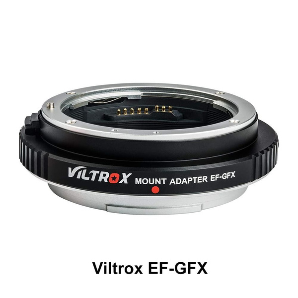 Переходное кольцо VILTROX EF-GFX с байонета EOS на Fuji GFX - купить с ...