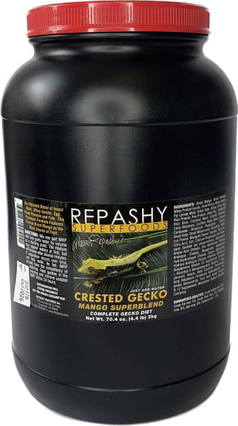 Repashy Crested Gecko Mango MRP Superblend, 2000 гр, корм для рептилий ...