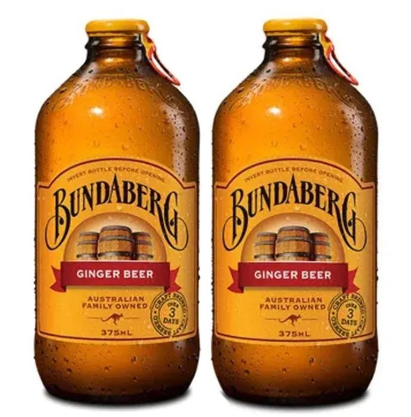 Лимонад Bundaberg "Имбирный" (375 мл х 2шт) - купить с доставкой по ...