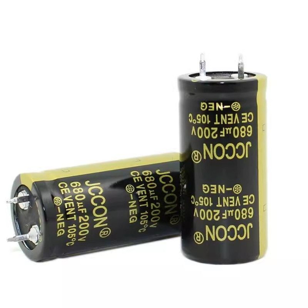 4 шт. 680мкф 200В (680uF*200V 22x35mm) Конденсатор электролитический ...