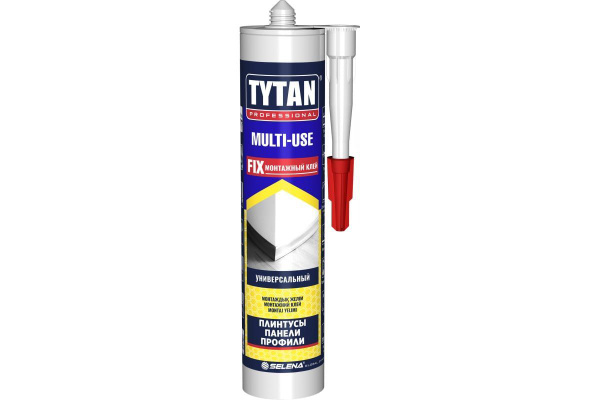 Монтажный клей Tytan Professional ТИТАН Multi-use (310мл) 310 мл ...