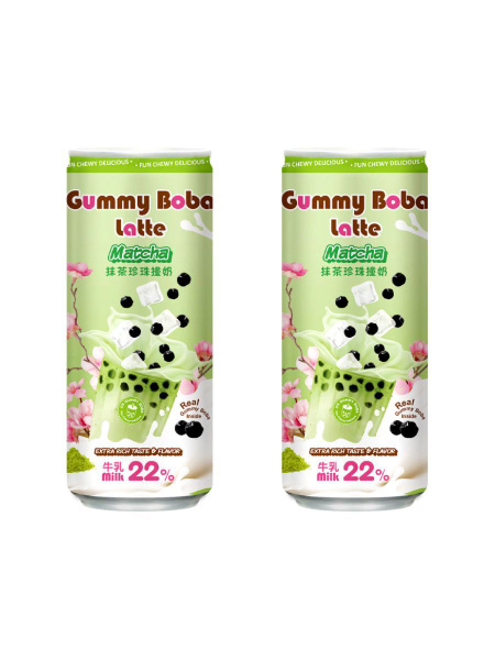 Напиток Os Bubble Gummy Boba Latte Matcha 470мл , 2шт купить на OZON по ...