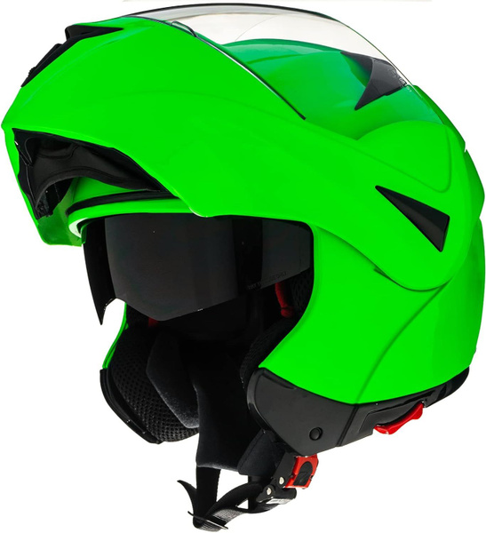 Мотошлем 244661928 зеленый - купить с доставкой по выгодным ценам в ...