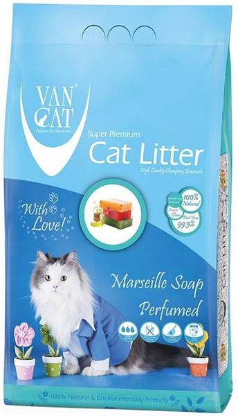Van Cat Наполнитель Комкующийся - купить с доставкой по выгодным ценам ...