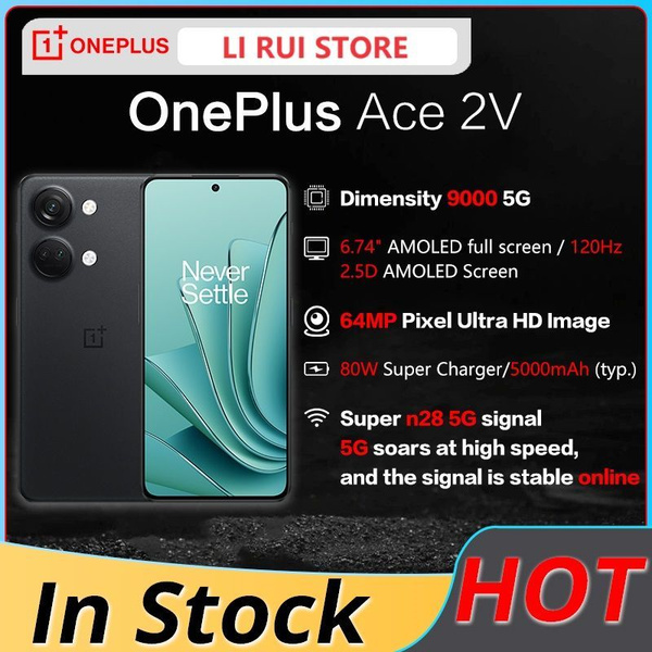 Смартфон OnePlus ACE 2V 5G 6,74 - дюймовый 2,5 - дюймовый AMOLED гибкий ...