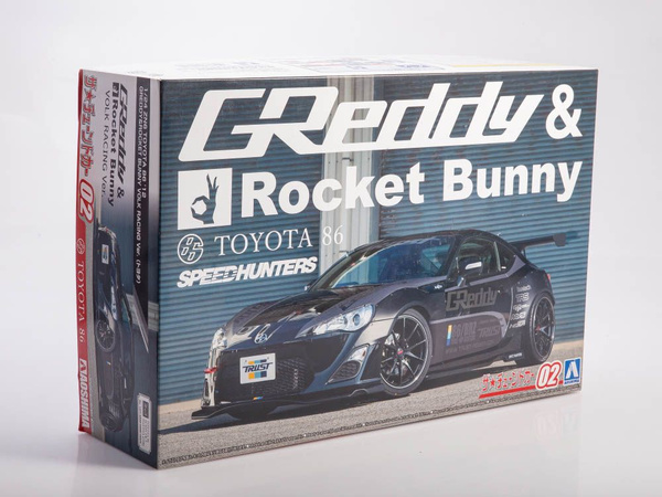Сборная модель автомобиля Aoshima Toyota GT86, 12, GReddy&Rocket Bunny ...