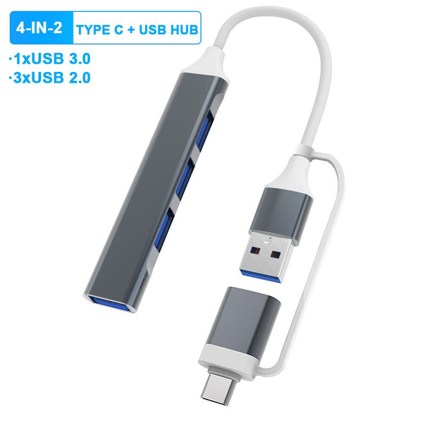 4 порта USB Type C HUB 3.0 док-станция USB 3.0 HUB USB C HUB мульти ...
